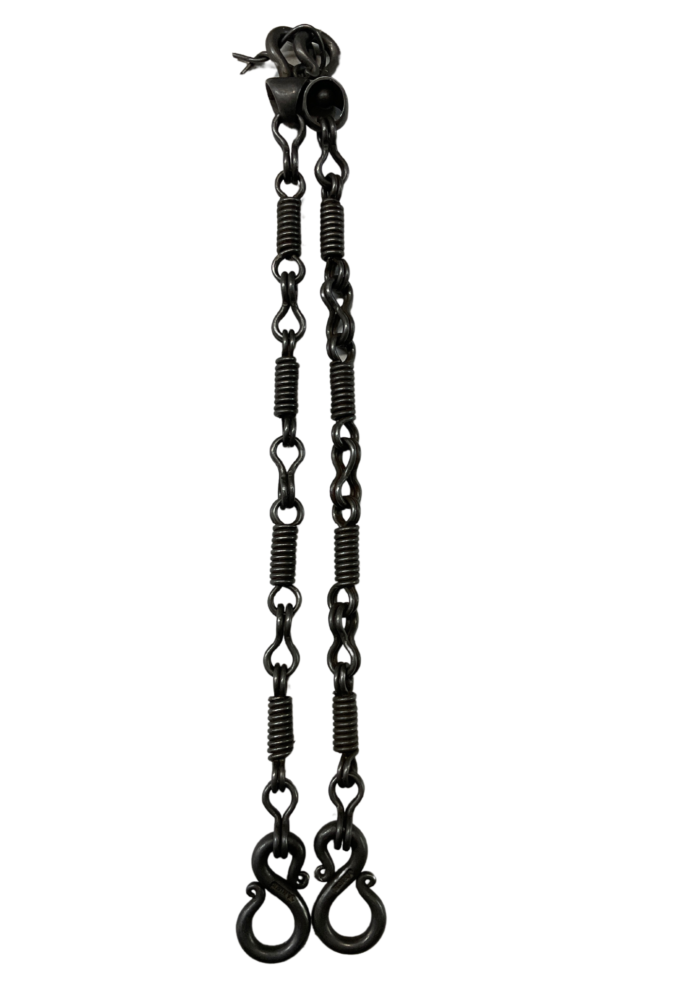 Custom Rein Chains Design 1 - 10 3/4" Long | Heritage Horseman Supply