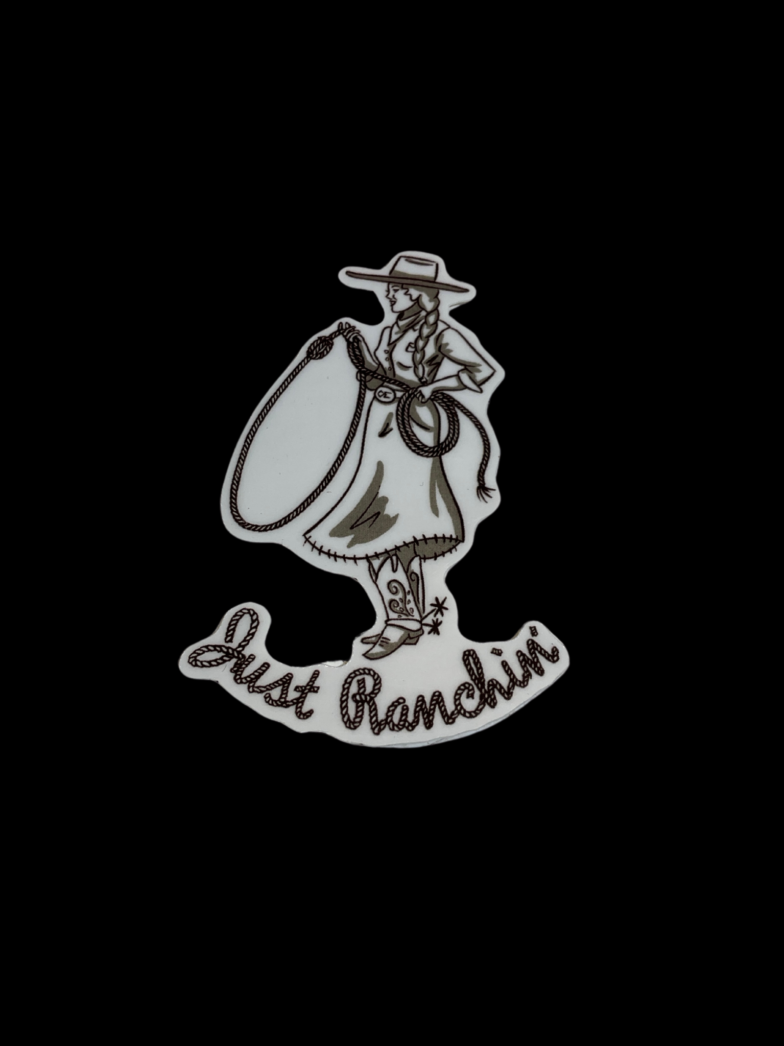 Lady Roper -Side View | Heritage Horseman Supply