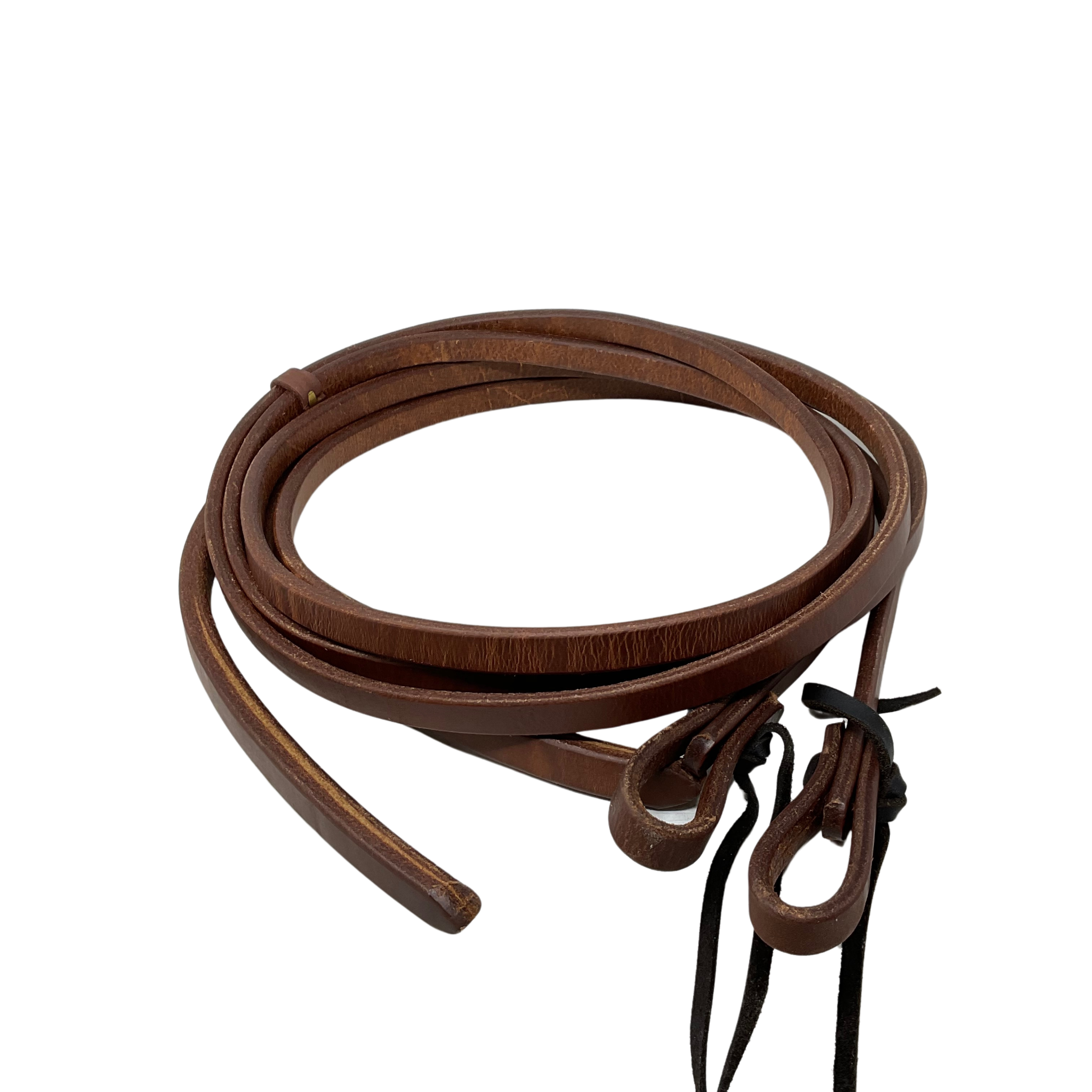 Harness Leather Heavy Oiled Split Rein | Heritage Horseman Supply
