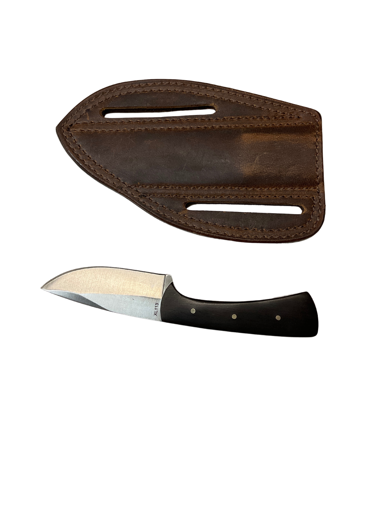 Fixed Blade Wood Handle Knife | Heritage Horseman Supply
