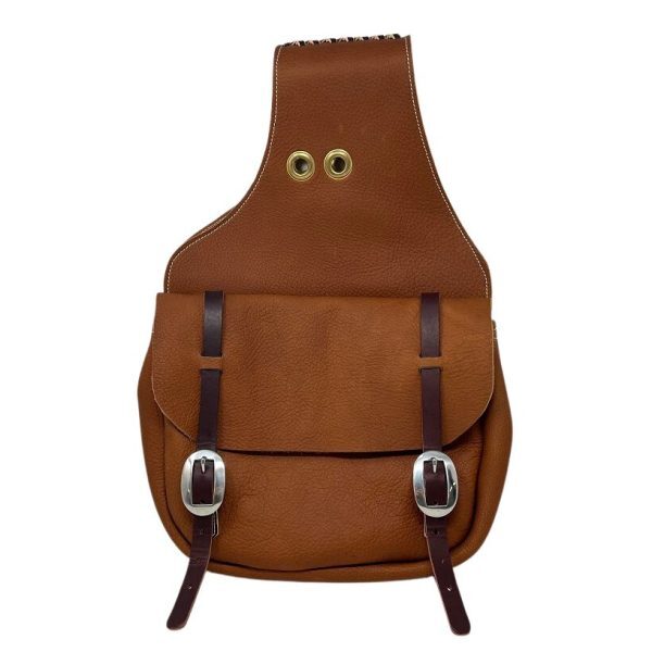 Chap Leather Double Bag | Heritage Horseman Supply