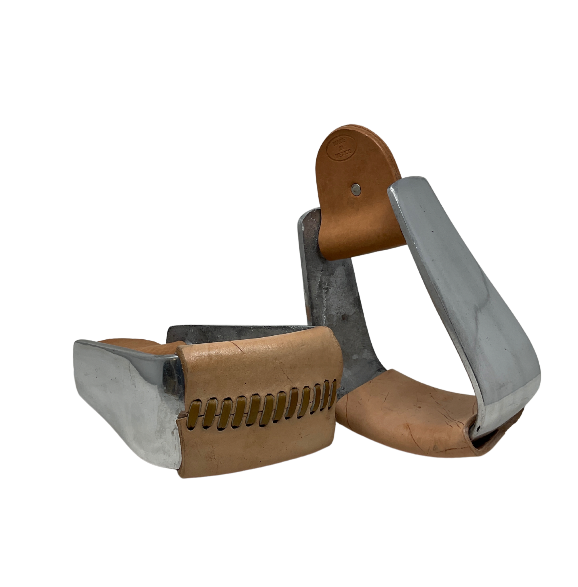 3" Slope Roper Aluminum Stirrup | Heritage Horseman Supply