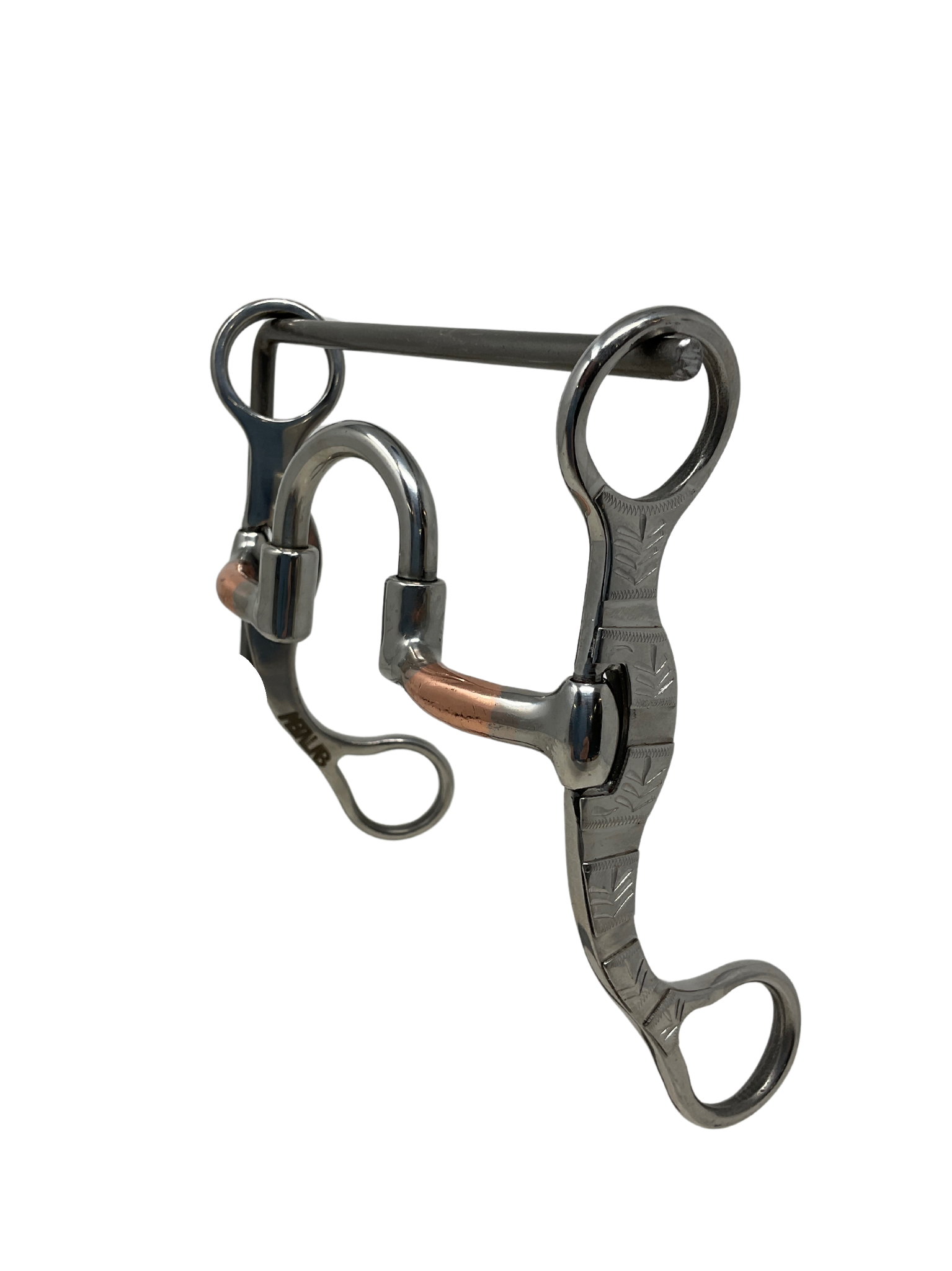 027 - Short Shank Cheek Correction Bit | Heritage Horseman Supply
